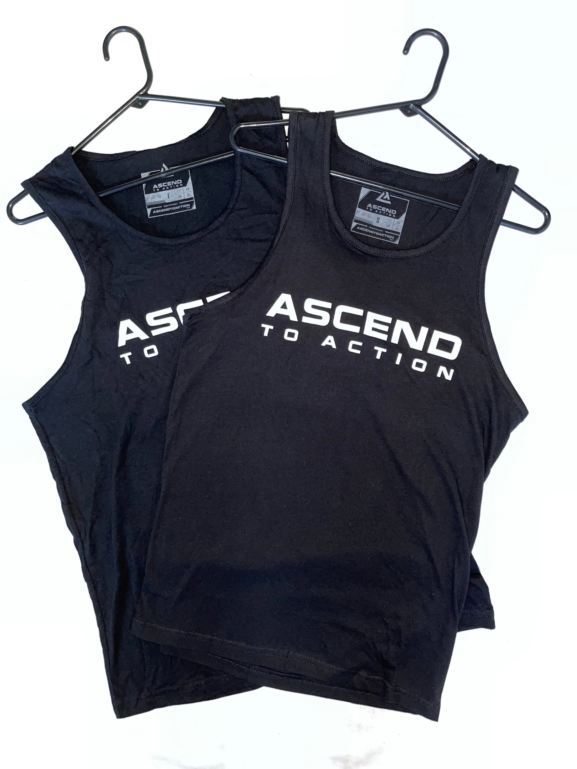 Unisex Tank Top (Black) – Ascend to Action